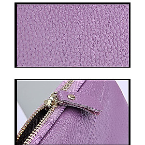 Women's Genuine Leather Wristlet Clutch Cell Phone Purse