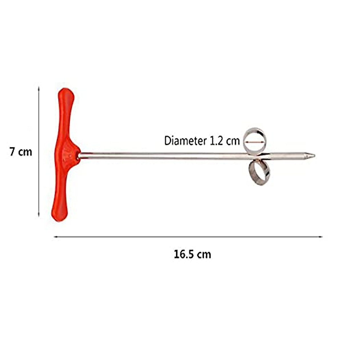 Fruits & Vegetables Spiral Twist Knife,Stainless Steel Spiral Twist Knife, Twist Shredder Ideal for Healthy Snacks, Chips, Parties