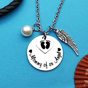 Xiahuyu Loss Memorial Gifts Baby Memorial Jewelry Pregnancy Loss Miscarriage Gifts Remembrance Gifts Sympathy Gifts for Infant Child Baby Loss