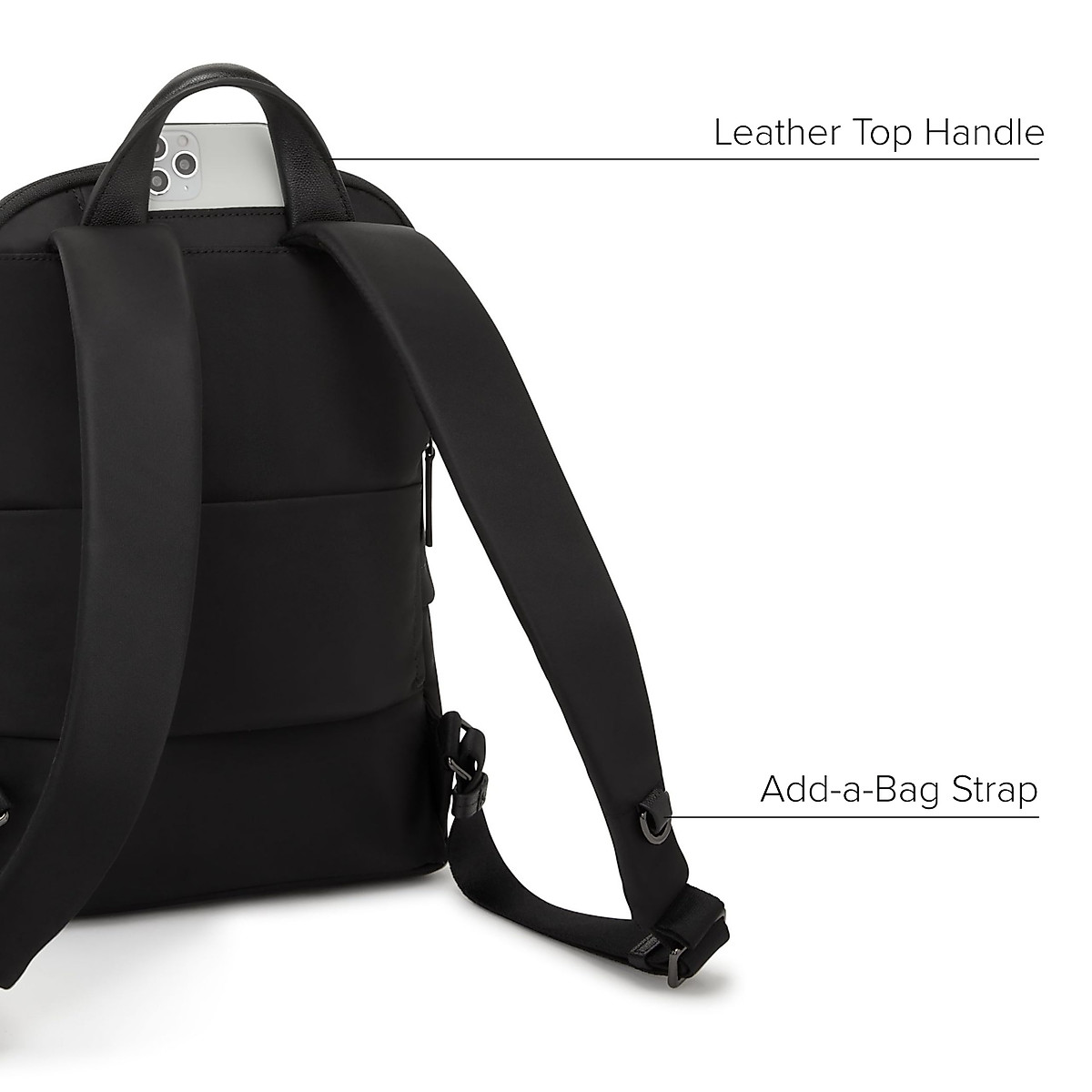 TUMI Voyageur Denver Backpack - Black/Gunmetal