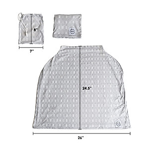 Nursing Covers for Breastfeeding Infant Car Seat Cover Easy-Use Baby Accessories (Anc01)
