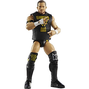 WWE MATTEL Kyle O' Reilly Elite Series #80 Deluxe Action Figure with Realistic Facial Detailing, Iconic Ring Gear & Accessories