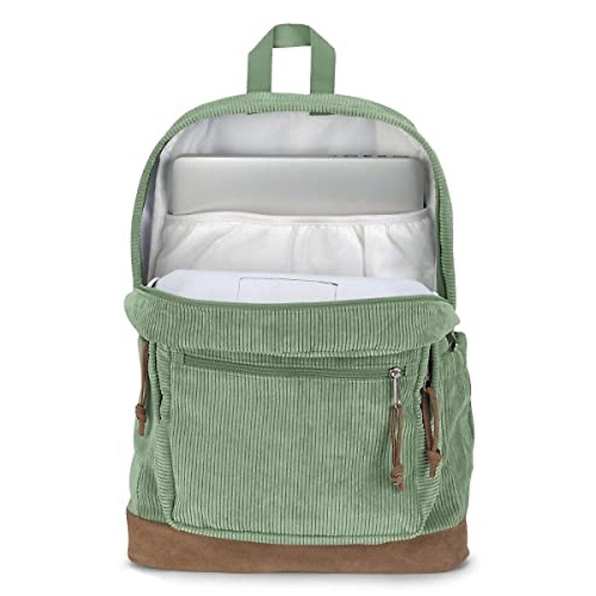 JanSport Right Pack Expressions Backpack - Travel, Work, or Laptop Bookbag - Loden Frost Corduroy
