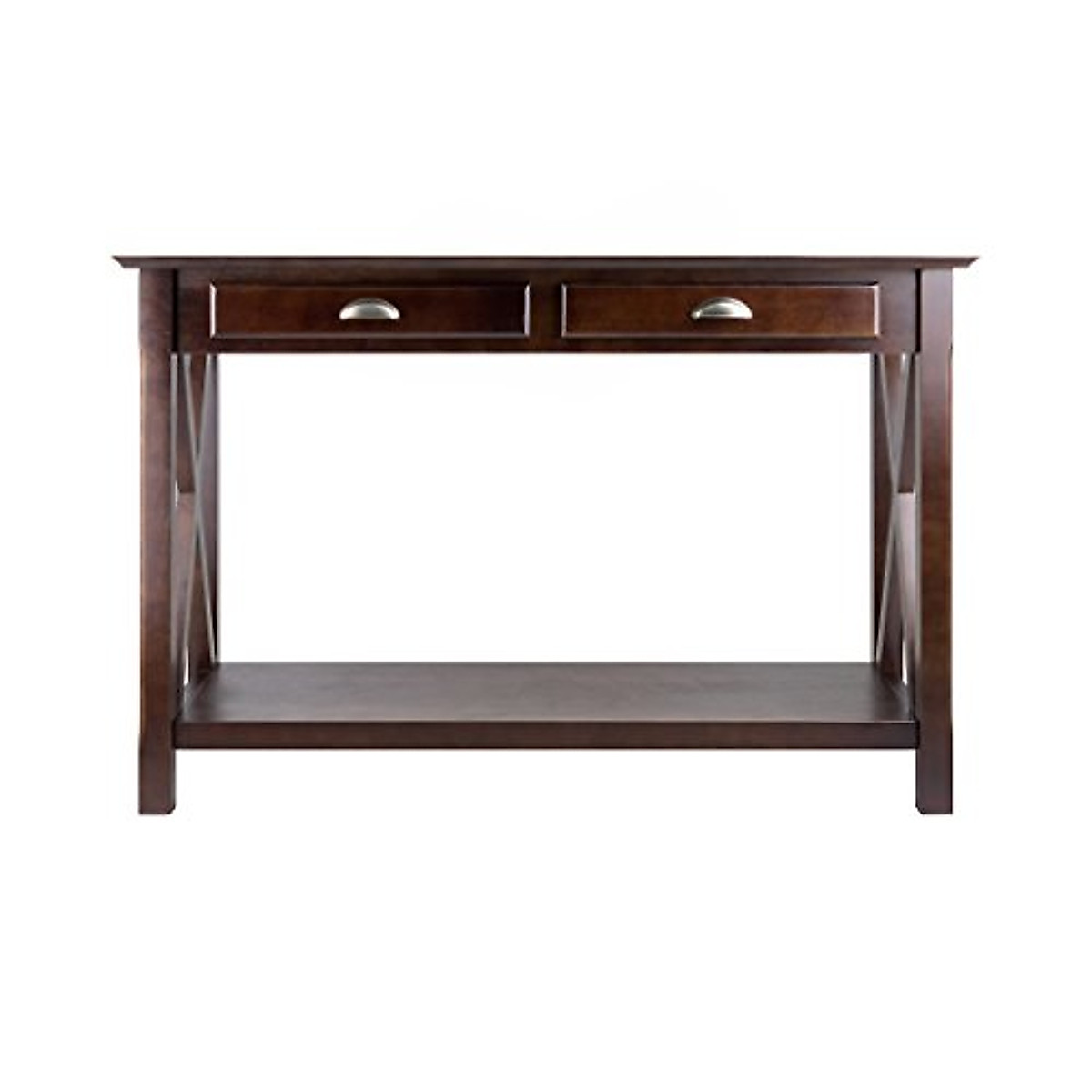 Winsome Wood Xola Occasional Table, Cappuccino finish