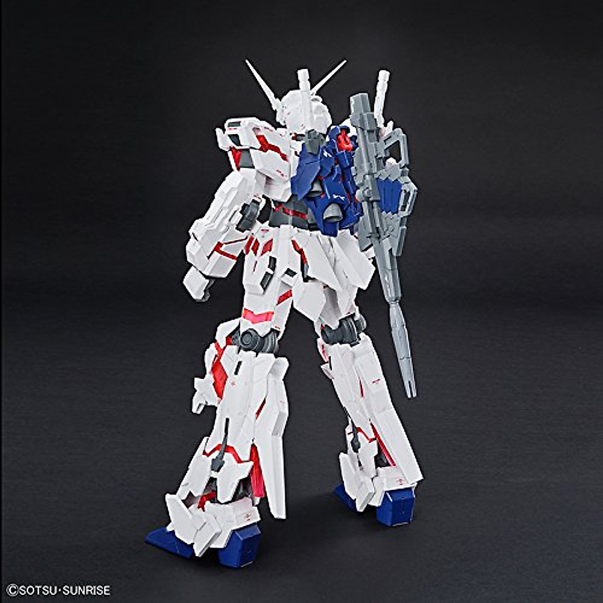 Bandai Hobby Mega Size 1/48 Unicorn Gundam [Destroy Mode] Gundam UC Model Kit Figure