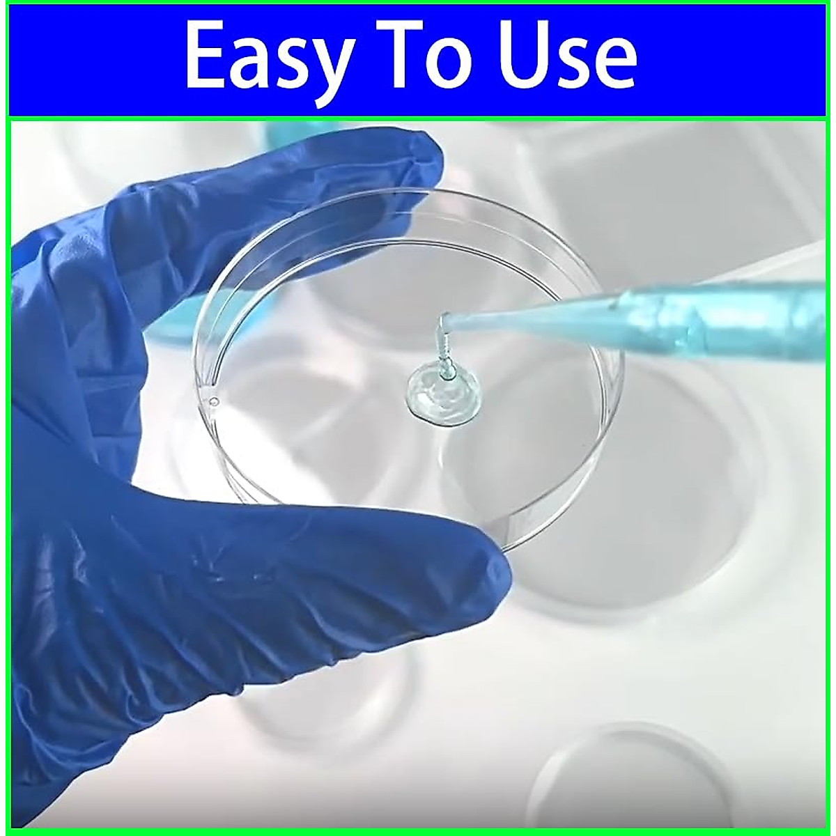 20 Pack Sterile Plastic Petri Dishes with Lid, 90mm Dia x 15mm Deep with 10 Plastic Transfer Pipettes (3ml),for School Lab Petri Plate Dish, Blood Samples, Bacteria, Plant & Seed Cultivation Cell.