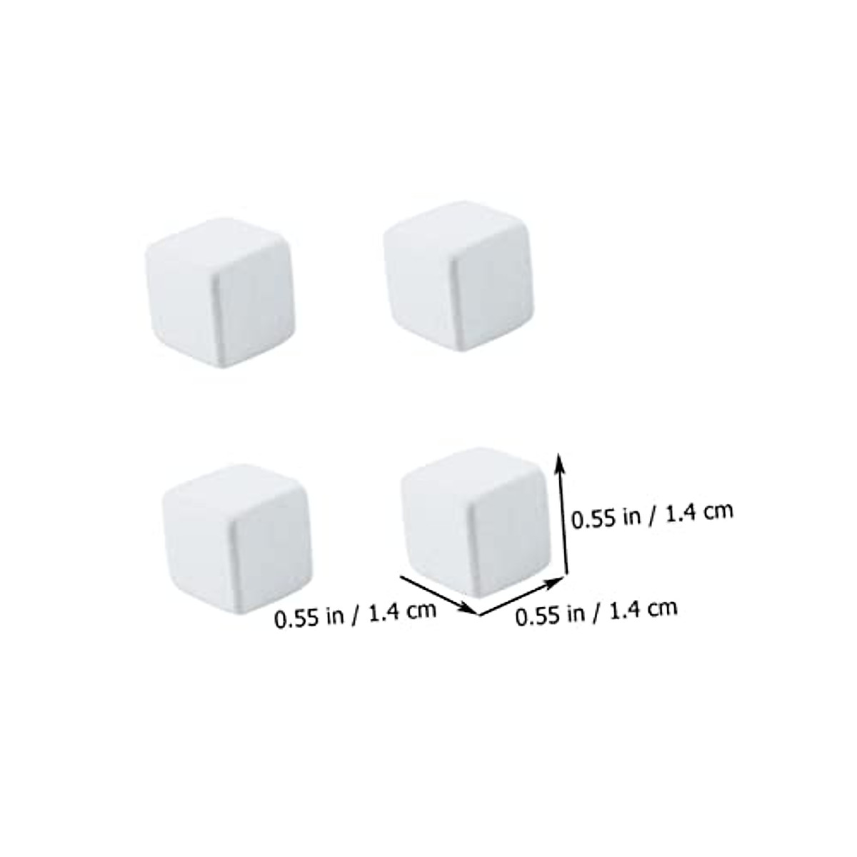 Ipetboom 30 pcs Reptiles Chlorine Household Reptile Natural Fish Turtle Stones Lizard Turtles Professional Freshwater Mineral Removal Substrate Minerals Supplies Aquarium Calcium White