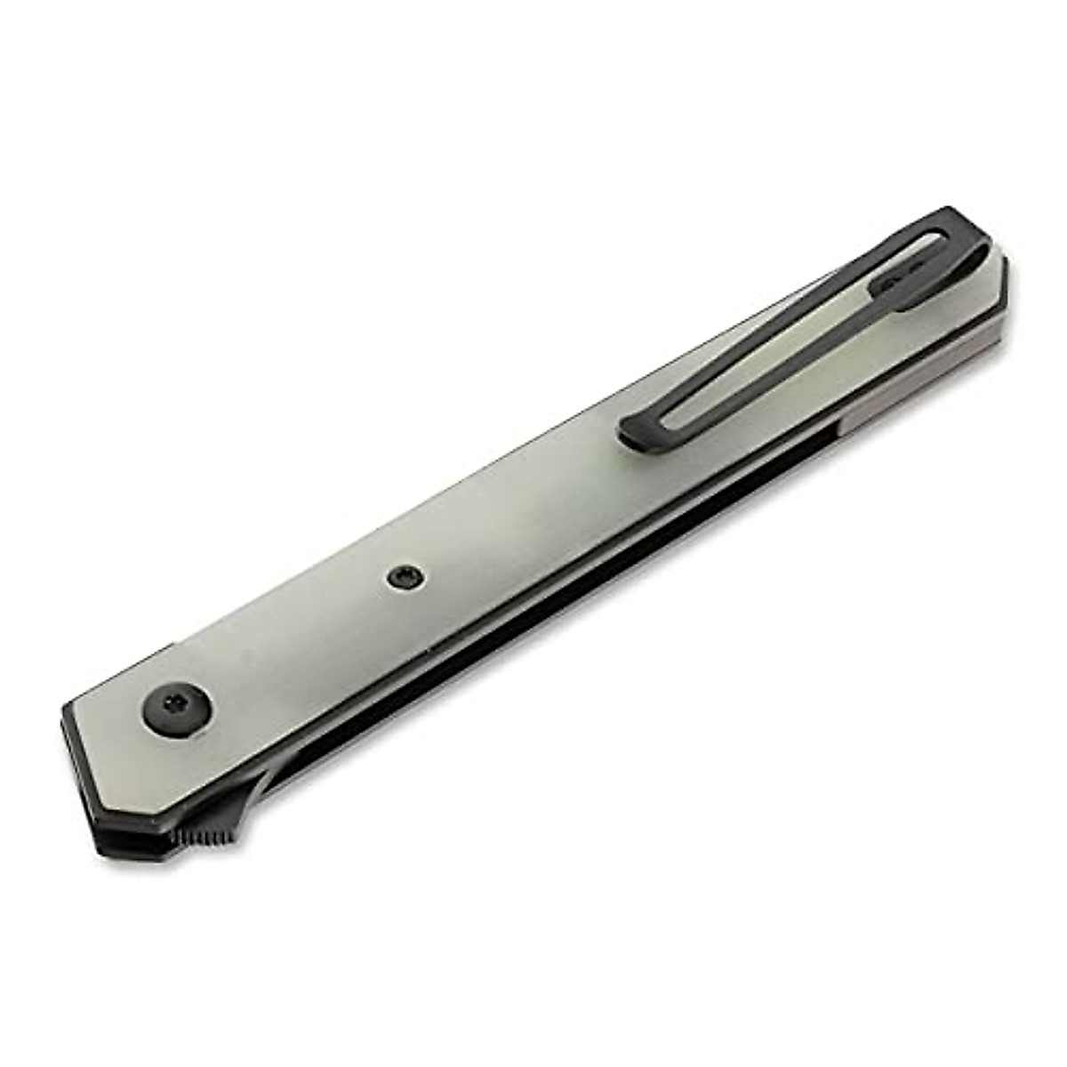 BÖKER PLUS Kwaiken Air - Minimalist and Ultra Light Weight EDC Pocket Knife, G10, Titanium, Cocobolo Handles, Designed by Lucas Burnley (Jade)