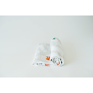 ADDISON BELLE – 2 Pack Swaddle Blanket – 100% Muslin Cotton Newborn Swaddle for Baby Boy/Girl – Soft Lightweight Baby Wrap + Receiving Blanket – Unisex – 47” x 47” (Cars+Trains)