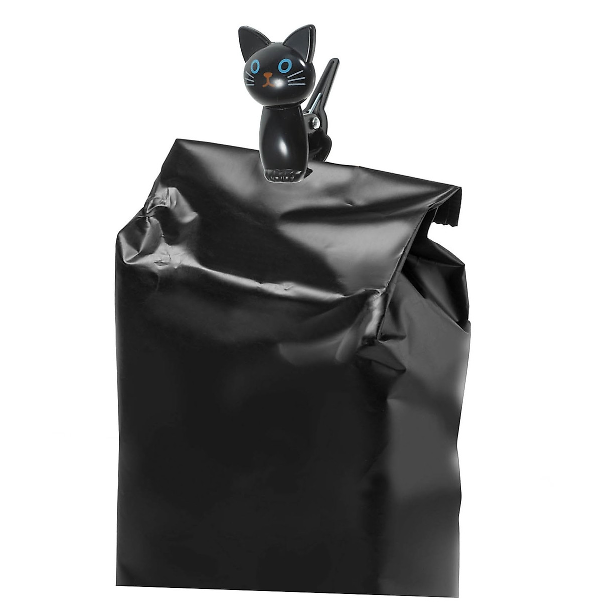 NAMOARLY 8Pcs Cute Cat Chip Clips Cat Design Clips for Airtight Seal Multipurpose Kitchen Food Clips Ideal for Snacks and Chips Storage