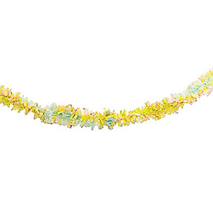 Party Partners Festive Fringe Garland Party Banner, 16.5-Feet, Pastel