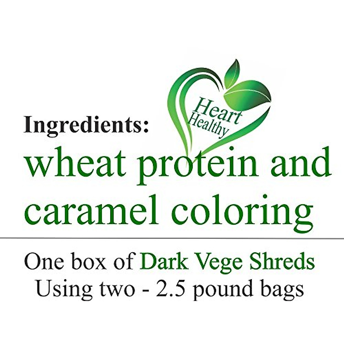 Vege Shreds Dark, Veggie Shreds, Veggie Meat (7 ounce package)