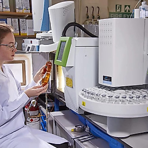 Borosilicate Glass Standard Crimp Headspace Vial,10ml Capacity,Flat Bottom,Beveled Finish, 22.5x46mm, Pack of 100