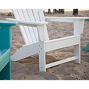 POLYWOOD SBA15GY South Beach Adirondack Chair