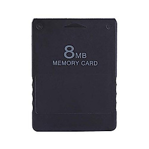 Memory Card for Playstation 2, Universal Portable High Speed External Memory Card Fit for Playstation 2 Support Customized Profiles Data Storage