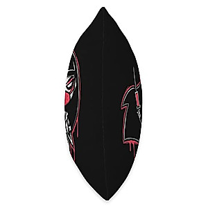 Creepy nurse Gifts Funny Nurse Gothic Goth Art Throw Pillow, 18x18, Multicolor