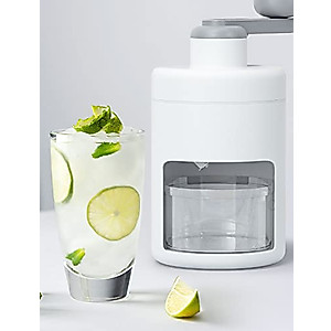 Ice Shaver Portable Ice Crusher with Free Ice Cube Trays