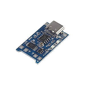 AEDIKO 20pcs TP4056 Type-C USB 5V 1A 18650 Lithium Battery Charger Module Li-ion Charging Board TC4056A with Dual Protection Function