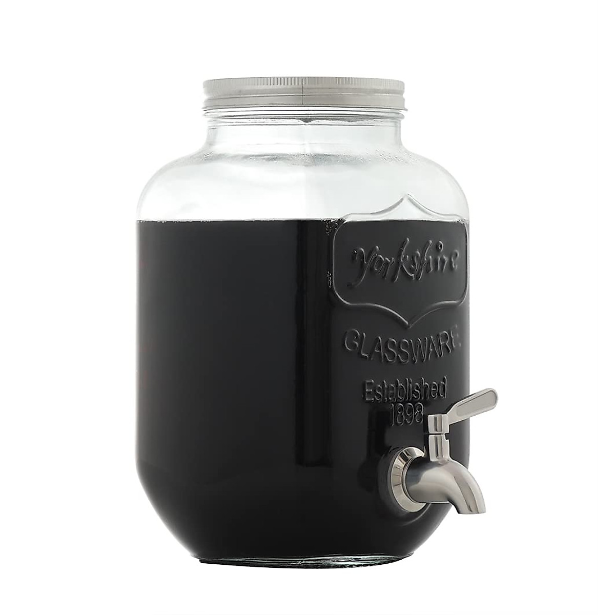 Carvedexquisitely Beverage Dispenser Replacement Spigot,Stainless Steel Faucet for Water Dispenser,Drink Dispenser Replacement Spout 2 Pack