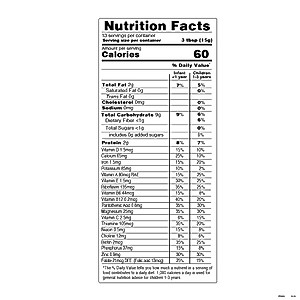 Else Nutrition Baby Cereal Stage 1 for 6 months+, Plant Protein, Organic, Whole foods, Vitamins and Minerals (Mango, 1 Pack)