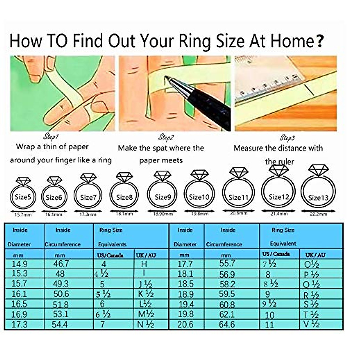 DovEggs Sterling Silver Center 2ct 7.5X7.5mm G-H-I Color Cushion Cut Created Moissanite Halo Engagement Ring Bridal Set 2 Pieces(8)