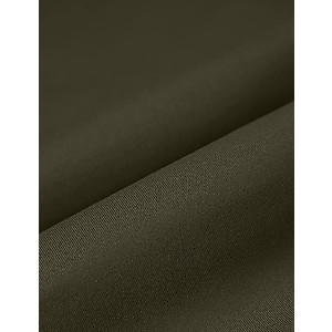 ZUTY Women's 7/8 High Waisted Workout Yoga Leggings with Pockets Athletic Spandex Leggings Yoga Pants Running Tights 25" X Side Line Green 2XL