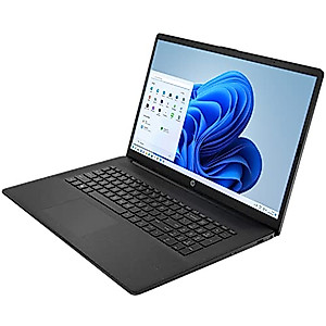 2022 HP Newest 17 Laptop Notebook, 17.3" Full HD Anti-Glare Display, AMD Ryzen 7 5700U Processor, 16GB RAM, 512GB PCIe SSD, Webcam, Wi-Fi 6, Bluetooth, HDMI, Windows 11 Home, Black