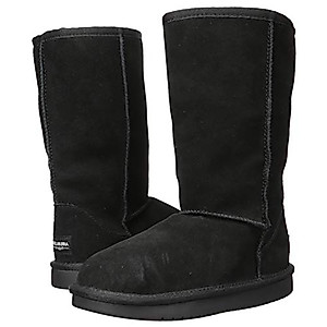 Koolaburra by UGG Girls' K KOOLA Tall Fashion Boot, Black, 03 Medium US Big Kid