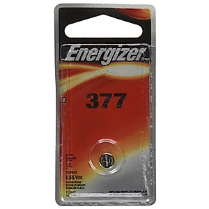 Energizer 1.55 Vcc 377 Silver Oxide Battery