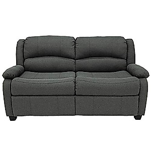 RecPro 65" RV Hide A Bed Loveseat | RV Sleeper Sofa | Cloth | Memory Foam Mattress | Pull Out Couch | RV Furniture | RV Loveseat | RV Living Room Furniture | RV Couch (Fossil)