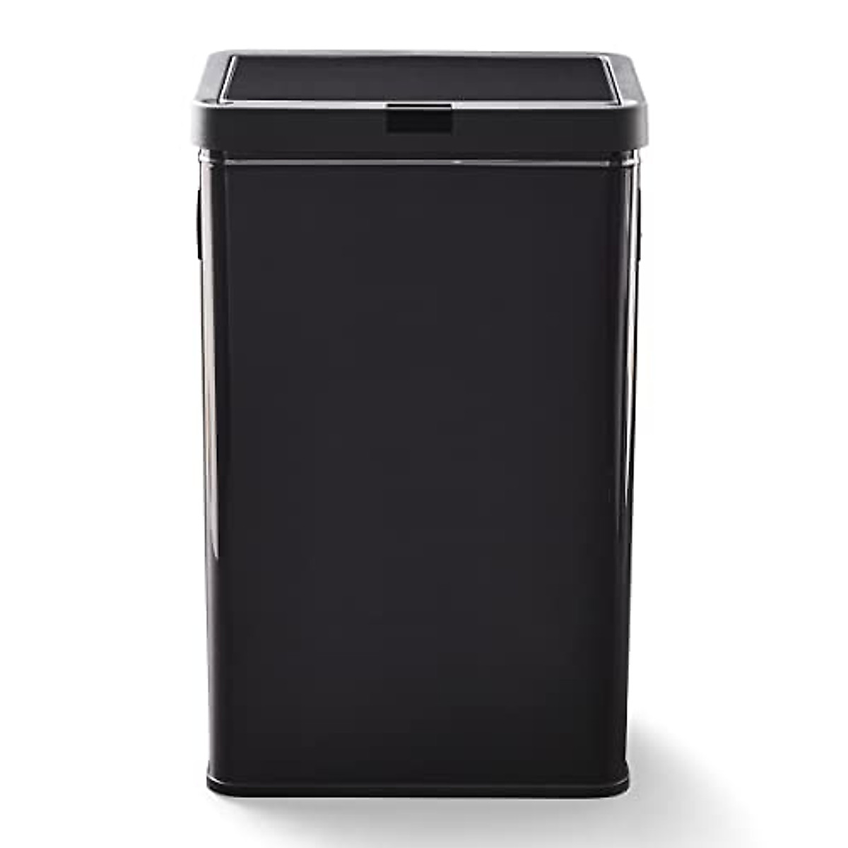 WILDKASH 13.7gal Stainless Steel Touchless Kitchen Garbage Can, Suitable for Home, Kitchen, Living Room, Bedroom, Office, Etc, Black