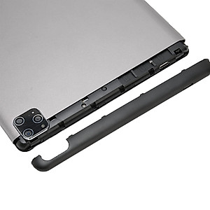 TOPINCN Grey Tablet, Octa Core CPU 10.1 Inch Reading Tablet 4GB RAM 64GB ROM for Work (US Plug)