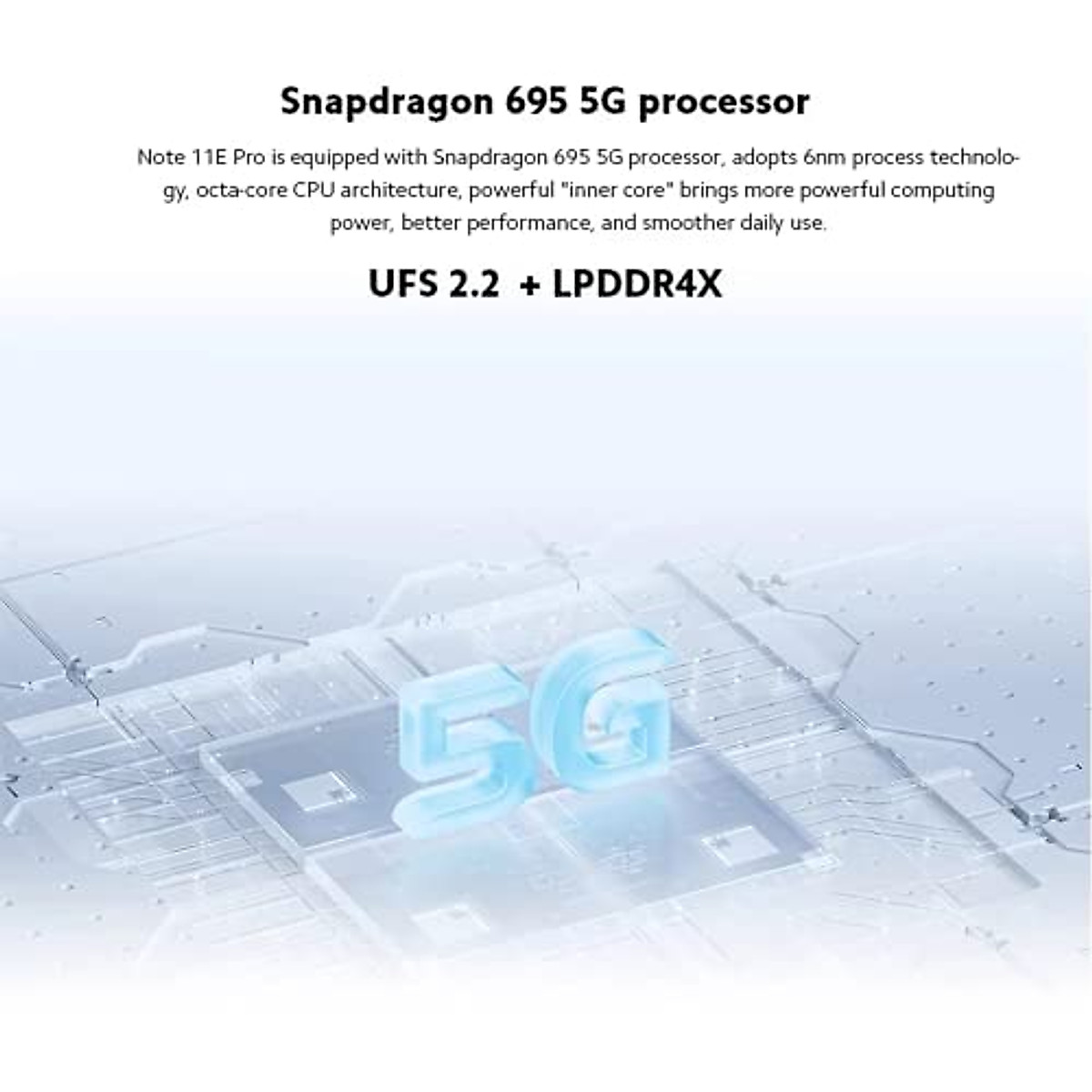 Xiaomi Redmi Note 11E Pro 5G (256GB + 8GB) Factory Unlocked (ONLY Tmobile/Mint/Tello USA Market) 6.67" 108MP Camera Night Mode + Extra (w/Fast Car Charger Bundle) (Dark World)