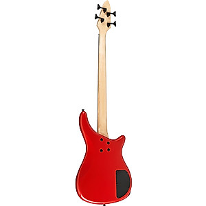 Rogue LX200BL Left-Handed Series III Electric Bass Guitar Candy Apple Red