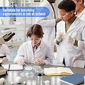 Kigley 400 Pcs Sterile Plastic Petri Dishes with Lids 60mm Dia x 15mm Deep Clear Culture Dish Lab Petri Dishes for Lab Science Experiment Lab Analysis Equipment School Projects Supplies