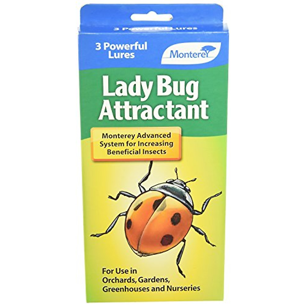 Monterey LG8510 Lady Bug Lure, Pack of 3