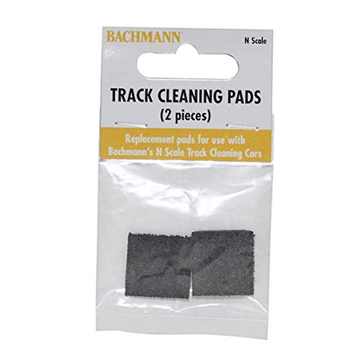 Bachmann Trains - Track Cleaning Pads (2/pk) - N Scale