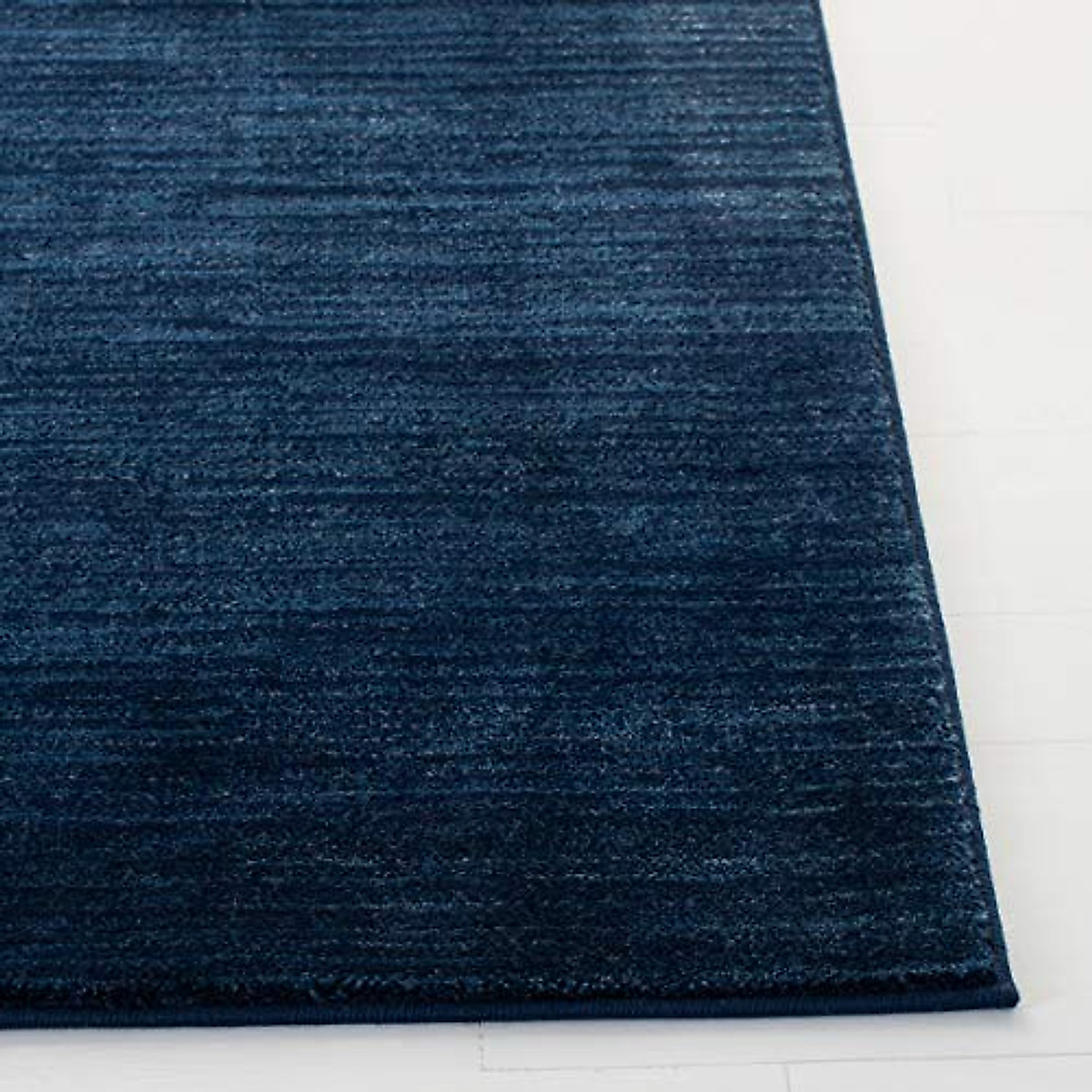 SAFAVIEH Vision Collection Area Rug - 8' x 10', Navy, Modern Ombre Tonal Chic Design, Non-Shedding & Easy Care, Ideal for High Traffic Areas in Living Room, Bedroom (VSN606N)