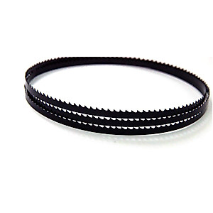 FOXBC 62 Inch x 1/4 Inch x 6 TPI Bandsaw Blades for Ryobi, Wen, Grizzly, Skil, Craftsman, Powertec 9" Bandsaw - 2 Pack