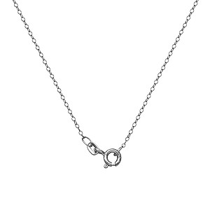 Amazon Essentials Sterling Silver Genuine Amethyst Butterfly Pendant Necklace, 18" (previously Amazon Collection)