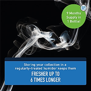 Humidor Solution, Propylene Glycol for cigar humidifiers, 3 Pack 16oz Humidor Accessories by Essential Values…