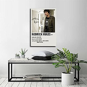 Maisuimaoyi Vintage Movie Poster 90s Room Diary of A Wimpy Kid Rodrick Rules Canvas Art Poster and Wall Art Picture Print Modern Family Bedroom Decor Posters 16x24inch(40x60cm)
