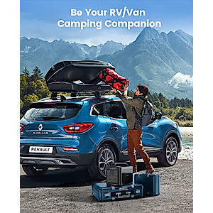 ORICO Portable Power Station 500w/ 650w Peak, Solar Battery Generator, 561Wh Backup Power Supply, 110V AC Output/60W PD for Camping, Trip, CPAP, Emergency and More