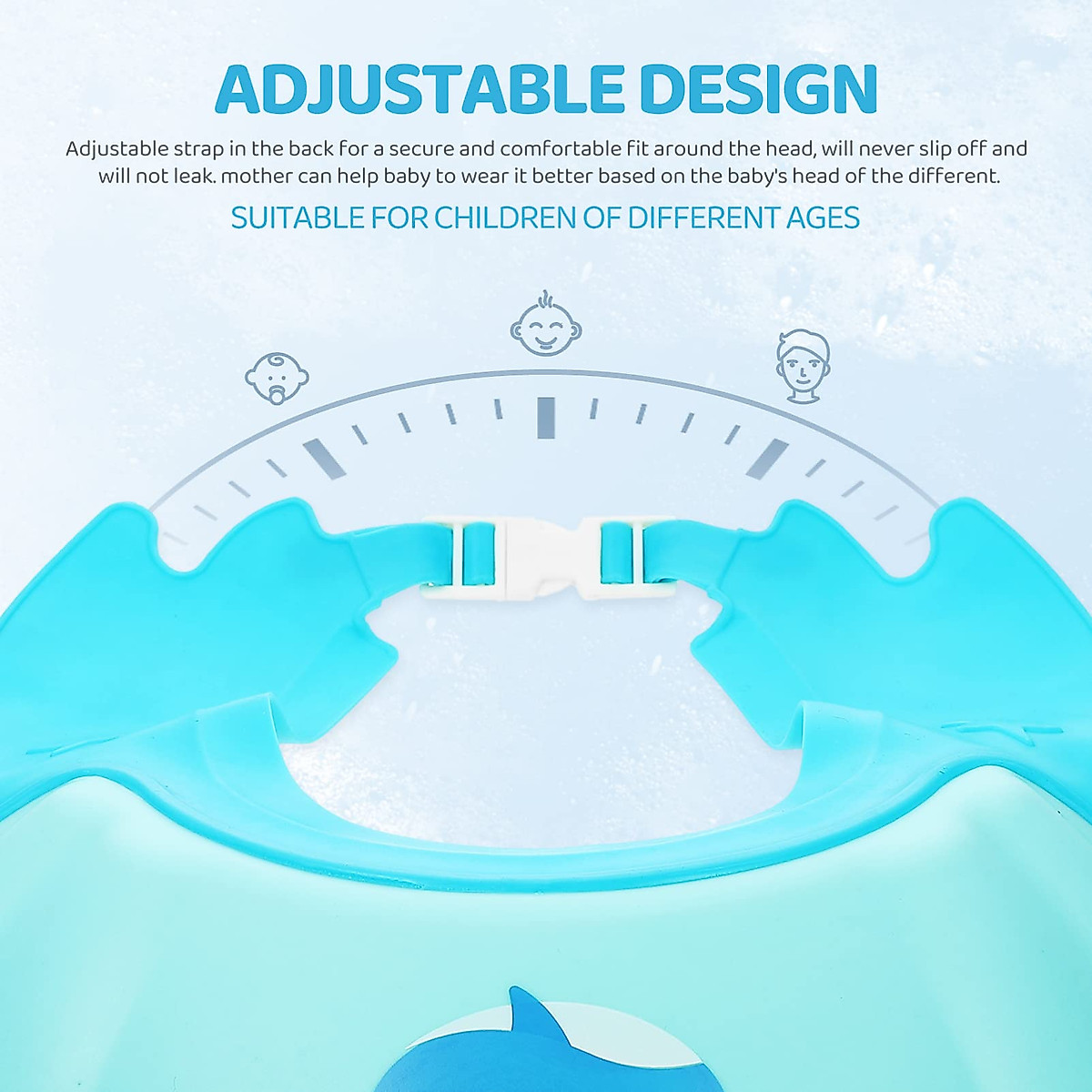 minkissy Children's Shampoo Cap Infant Shower Cap Kids Hair Washing Shield Shampoo Shower Cap Children s Hair Washing Cap Baby Shampoo Visor Kids Bath Visor Toddler Bath Head Pp Take a Bath