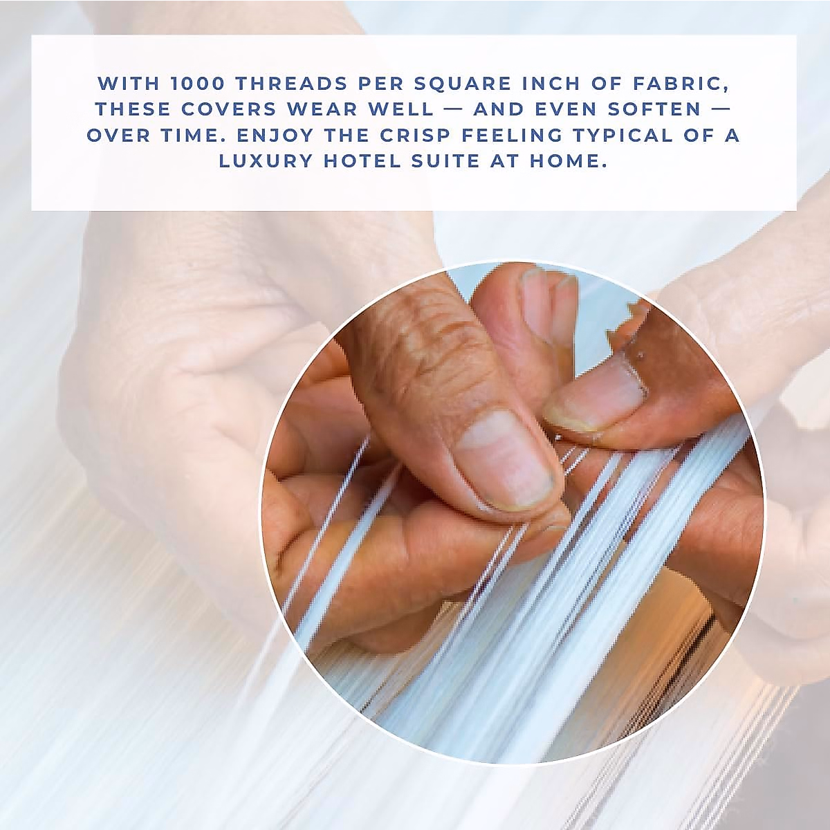 Kotton Culture 1000 Thread Count Sheet Set 4 Piece 100% Egyptian Cotton Luxurious Breathable Soft Cooling Cotton Sheets with 15" Deep Pocket Snug Fit Smooth Sateen Weave (White, Full)