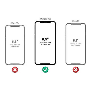 LifeProof SLAM Screenless Series Case for iPhone Xs MAX (ONLY) Non-Retail Packaging - Night Flash