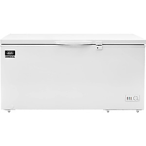 Global Industrial Chest Freezer, 15.4 Cu. Ft., White