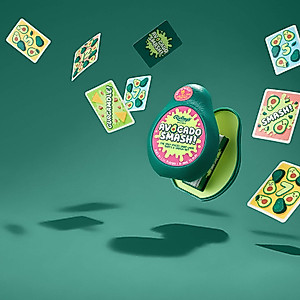 Ridley's Avocado Smash! 71 Piece Family Action Card Game with Storage Case,1 ea