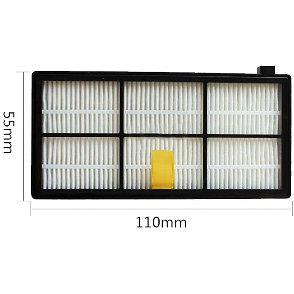 Replacement Parts Compatible with iRobot Roomba 960 980 981 985 900 Series,890 880 805 860 870 871 800 Series Vacuum Cleaner accessories kit (6 Filter,2 Rubber Brushes,6 Side Brush,Screws)