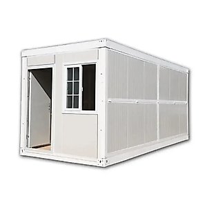 Extended Container House Collapsible Container House Collapsible Storage Container House Perfect for Quick Setup in Temporary Living Situations or Recreational Areas